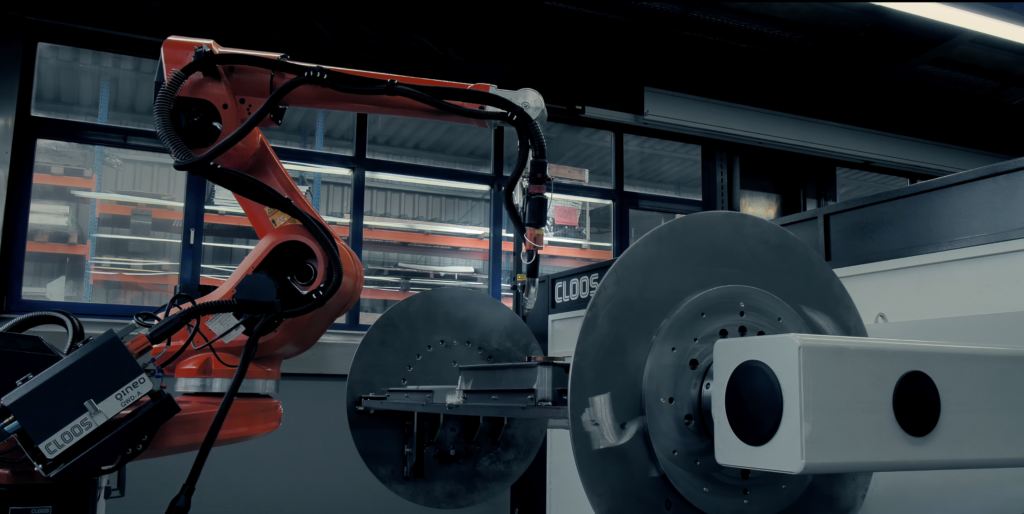 Cloos Schweißroboter optimiert die Produktion